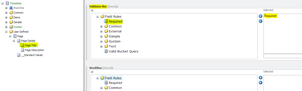 Sitecore: Sitecore Validation Examples