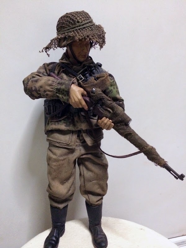 1/6 Action Figures: 1/6 Scale German SS Sniper - S$80
