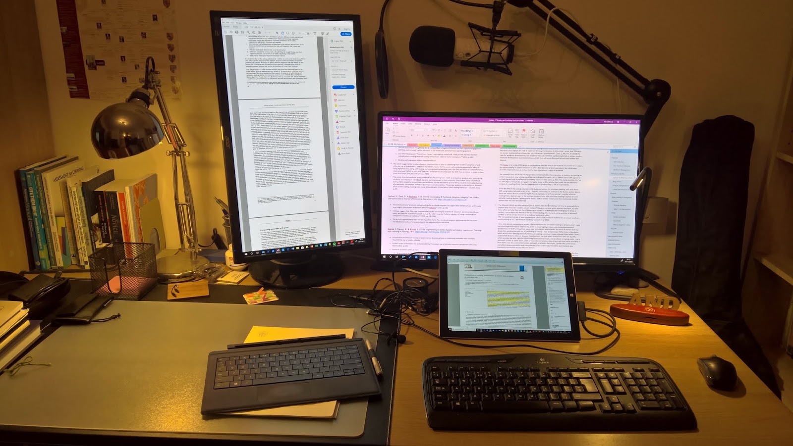 A further update to "Reading and studying from the screen"