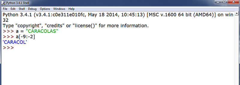 APRENDER A PROGRAMAR CON PYTHON: STRINGS