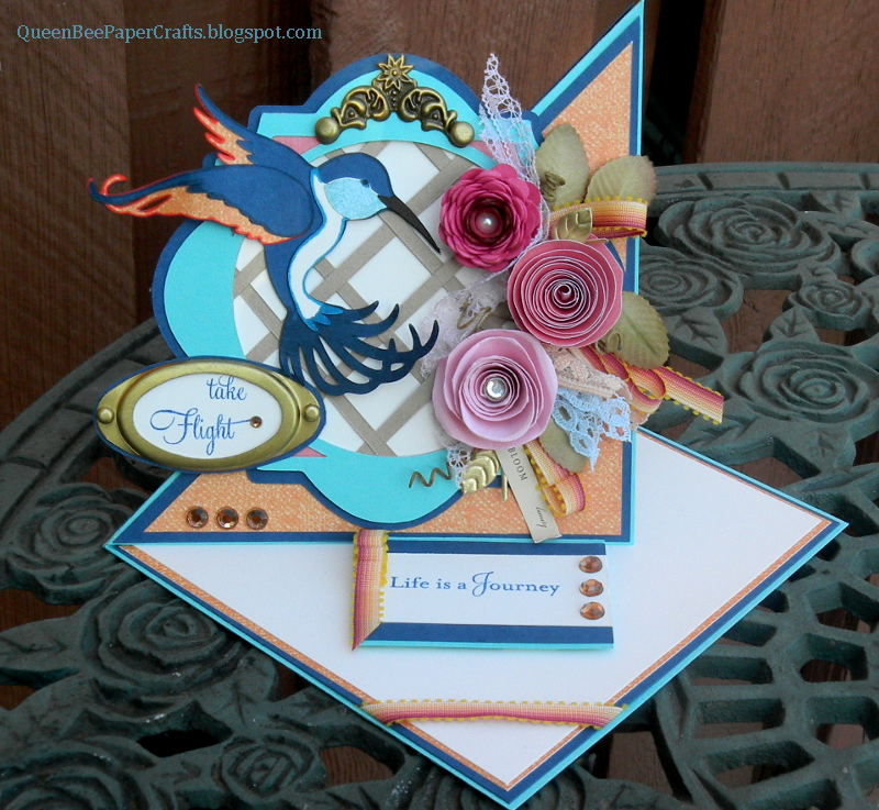 Queen Bee Paper Crafts: A day late for a couple of things.