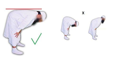 Tata Cara Rukuk Dalam Shalat