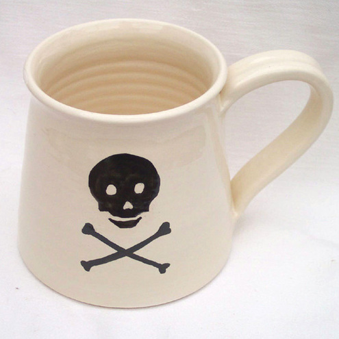 I Love Handmade: Pirate Mug by Potstop