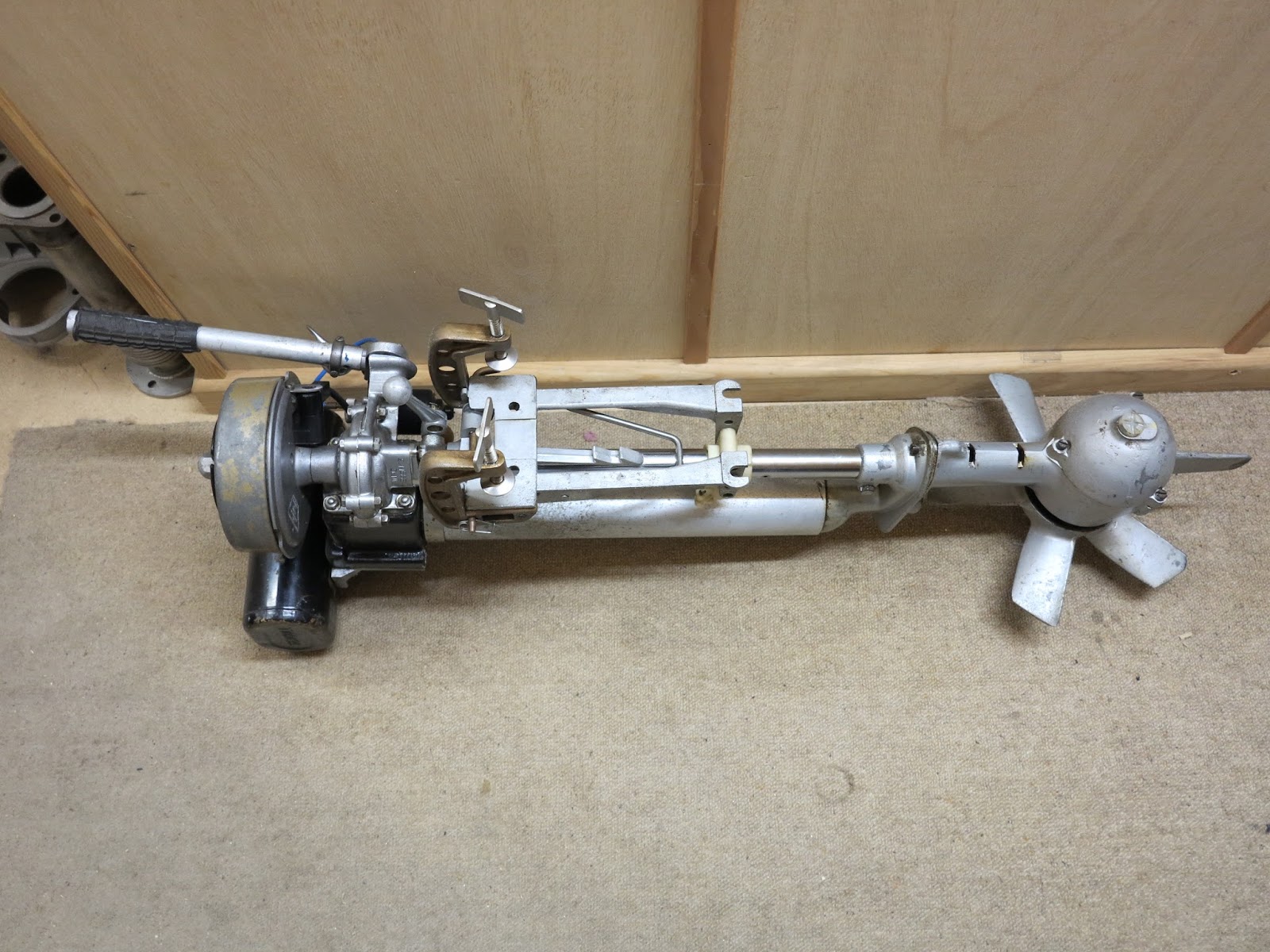 CKD Boats - Roy Mc Bride: British Seagull outboard motor for sale