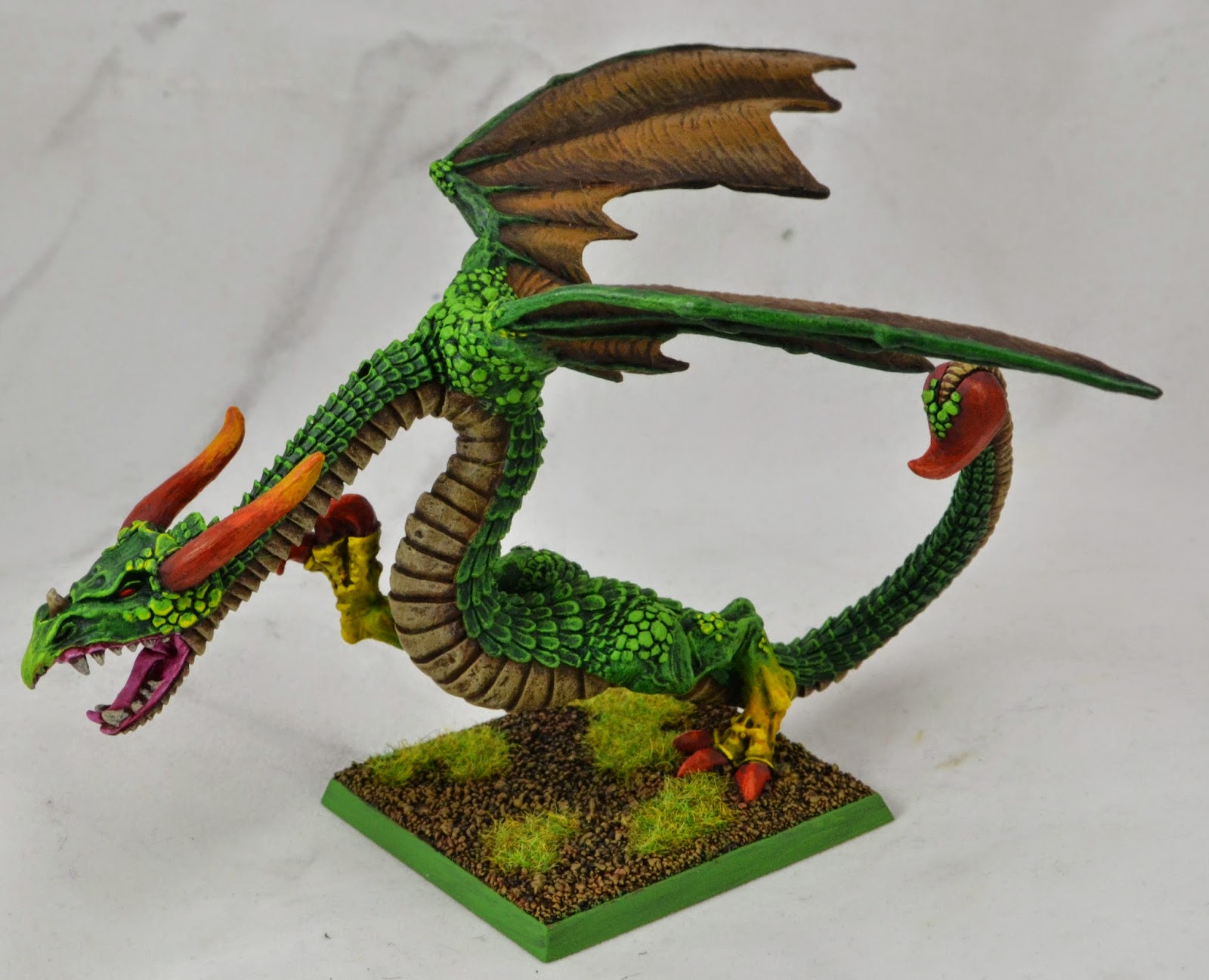 The Hoodling's Hole: First Wyvern Done