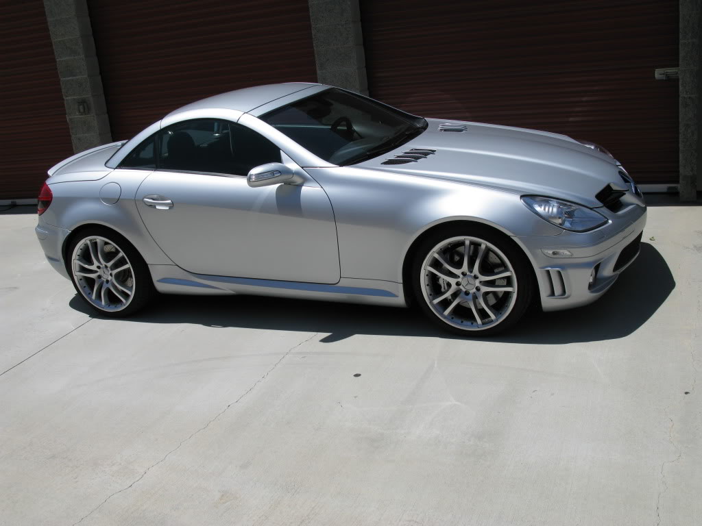 Mercedes-Benz SLK55 AMG R171 Silver | BENZTUNING