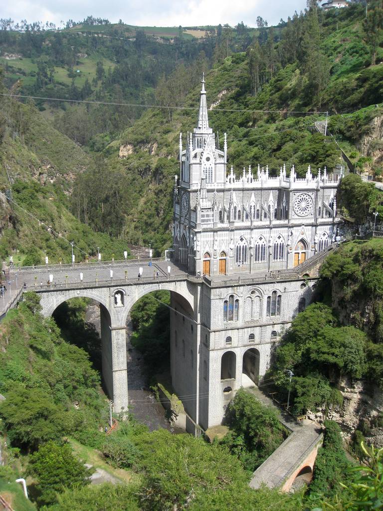 Las Lajas Sanctuary: The South American Church that Looks Like a ...