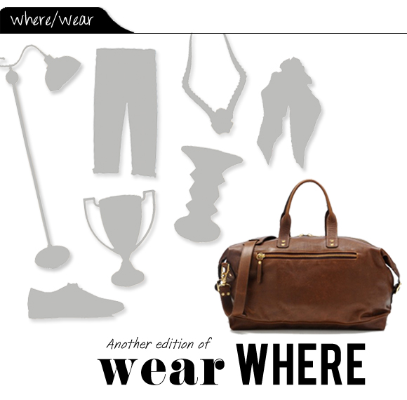 Wear/Where: The weekender – Gaby Burger