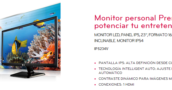 LG IPS234V ~ Kubytera