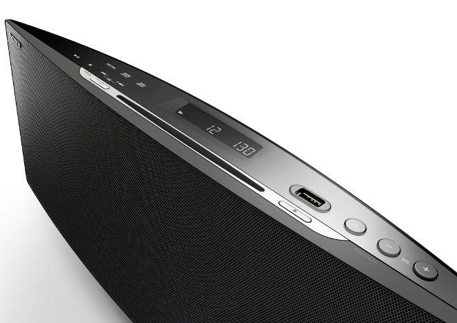 The technode: IPhone docking station with CD: Sony CMT-V50iP and CMT-V10iP