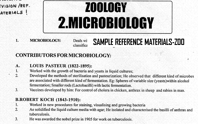 SAMPLE COURSE MATERIALS