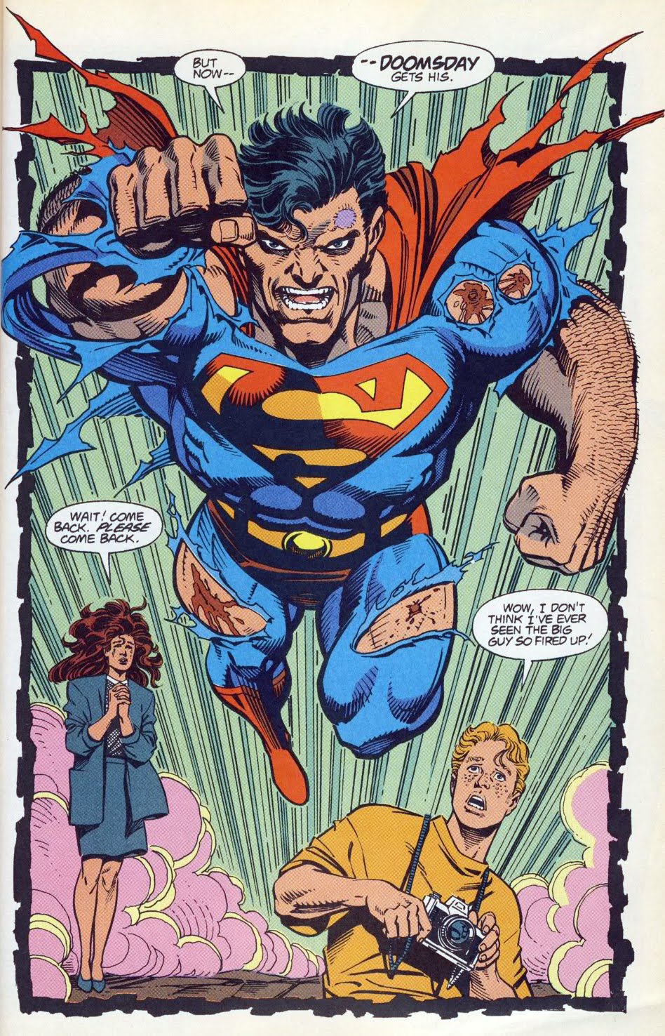 Leituras de BD/ Reading Comics: Ilustração: Superman´s Death