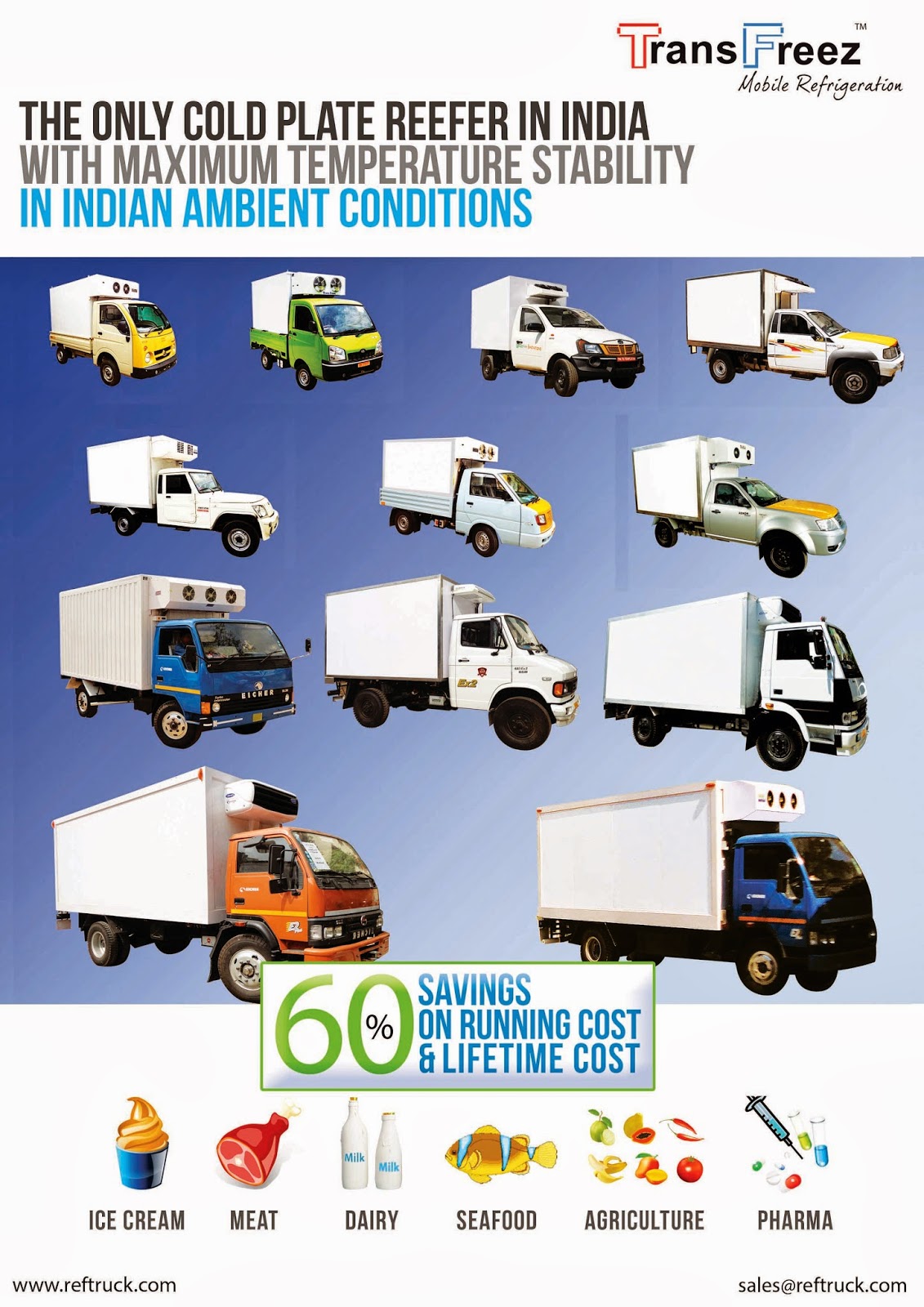 Cold Plate Refrigerated Trucks