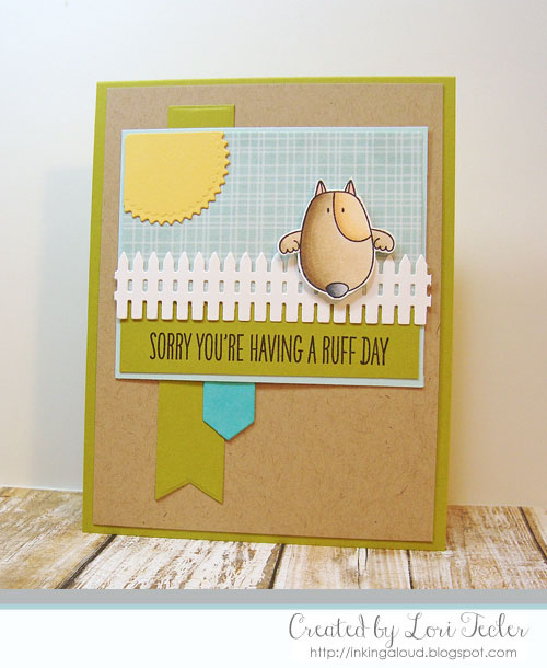 Inking Aloud: Sorry You're Having a Ruff Day