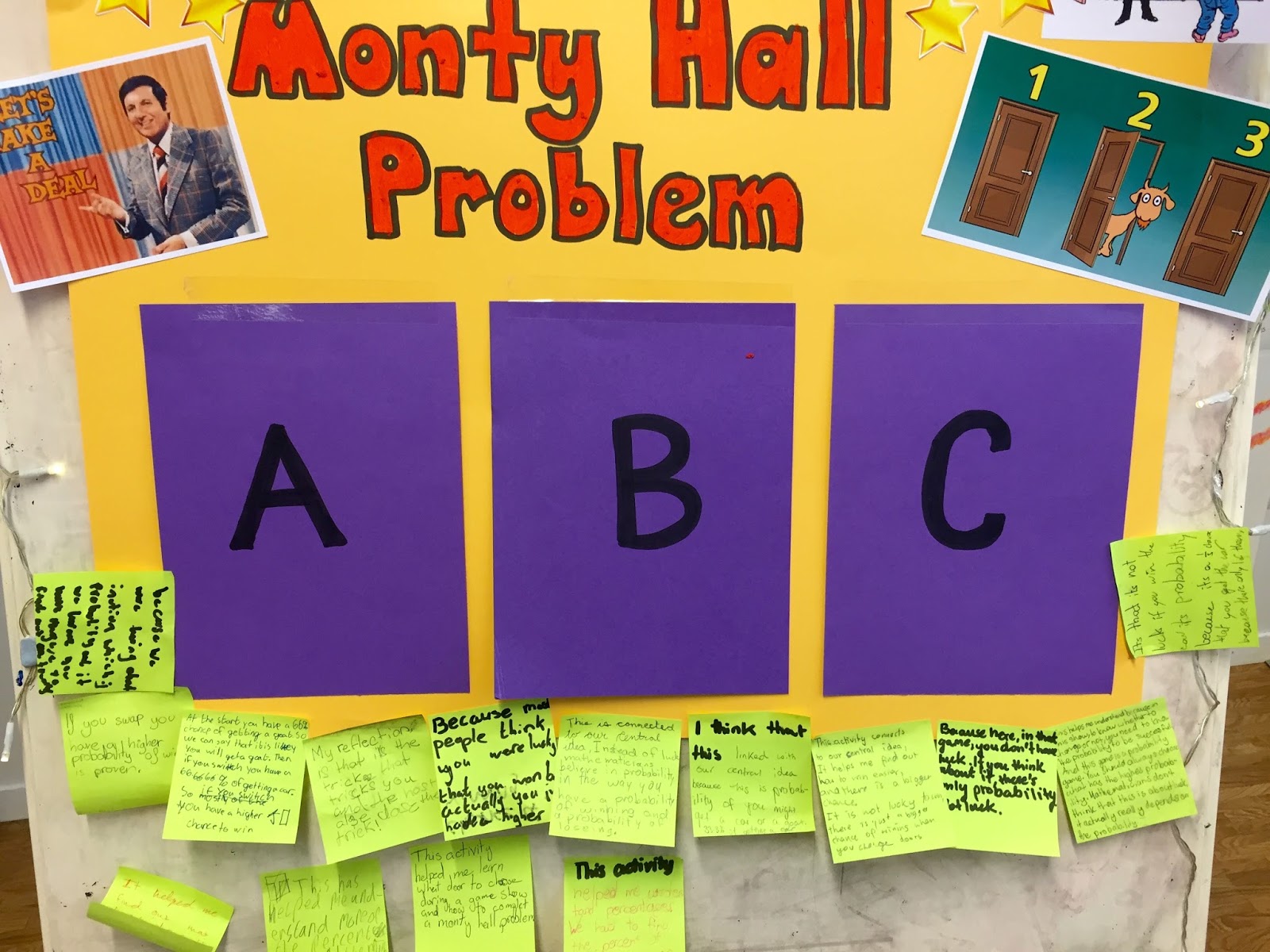 Enquiry-Based Maths: Counter-Intuitive Probability: Monty Hall Problem