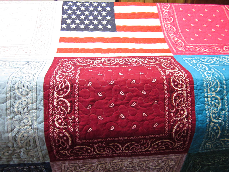 Threads of Mine: Randy's Bandana Quilt