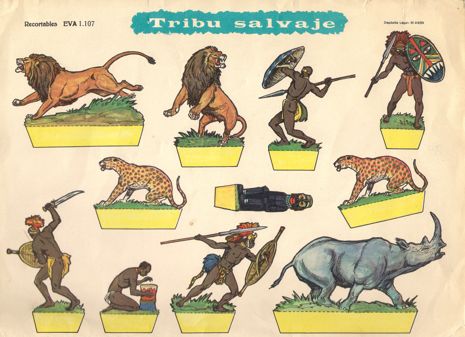 Memorias de plástico y papel: Los recortables