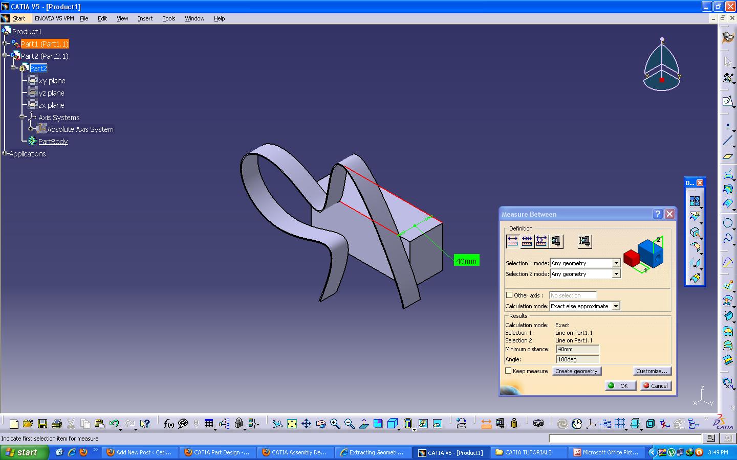 Catia v5 Tutorials: How to extract or convert surfaces from cgr files