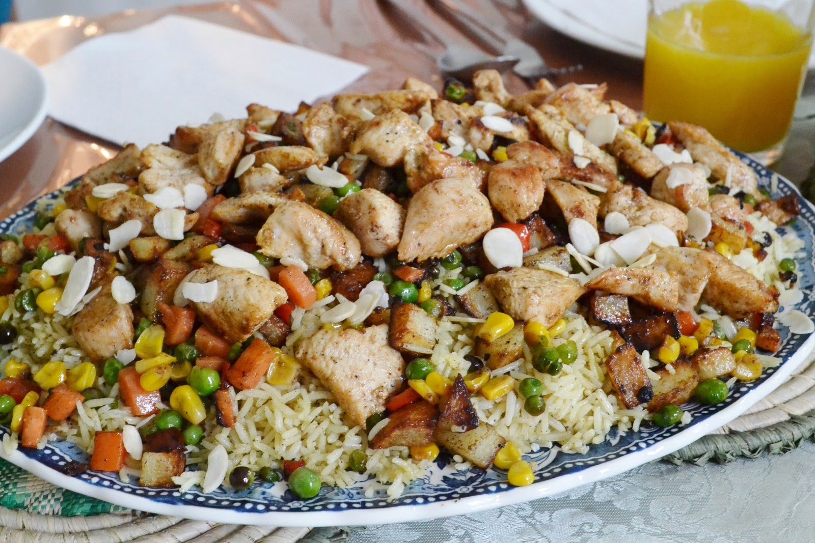 The Flaming Potato: Kurdish Biryani - recipe