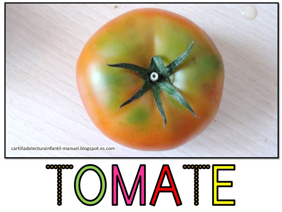CARTILLA DE LECTURA INFANTIL : TOMATE ADIVINANZA ESCRITURA POESÍA ...
