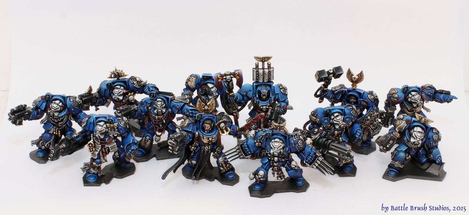Battle Brush Studios: Showcase: Space Hulk Terminators