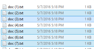 Cum să selectezi cât mai eficient mai multe foldere sau/și fișiere