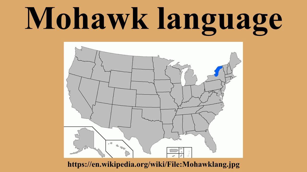 Mohawk language