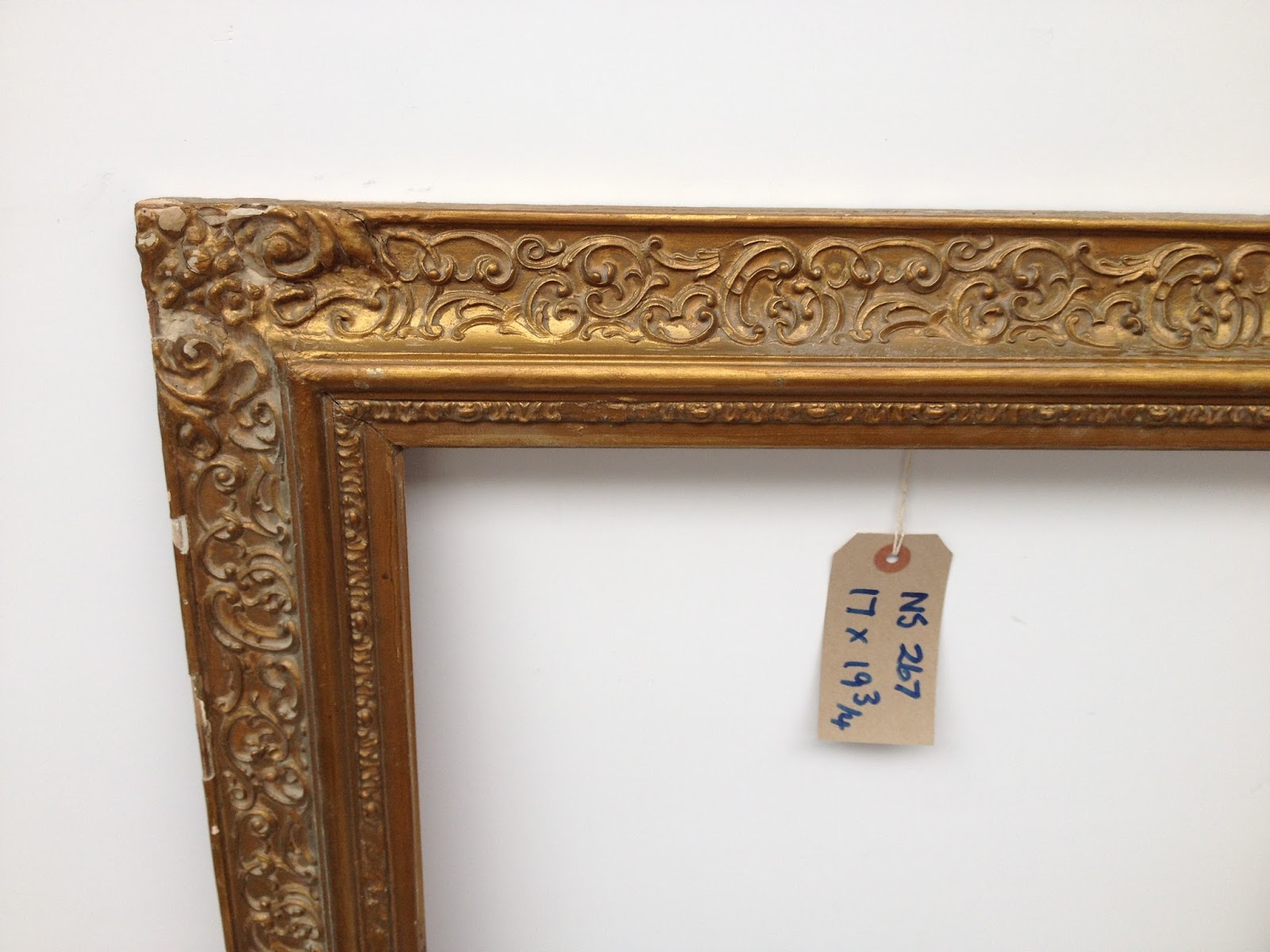 Antique Frame Sale: Reverse Profile Compo Frame