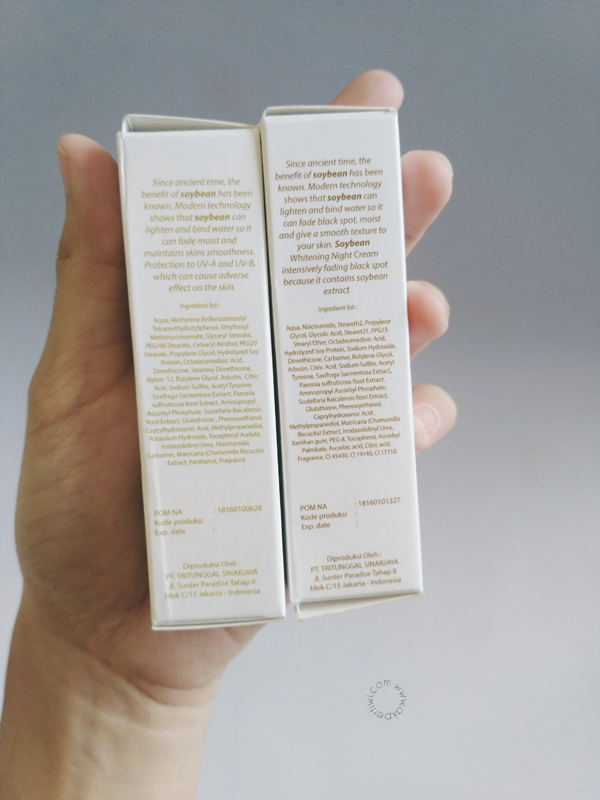 [REVIEW] Trisia Soybean Whitening Package | Akpertiwi's Beauty Blog