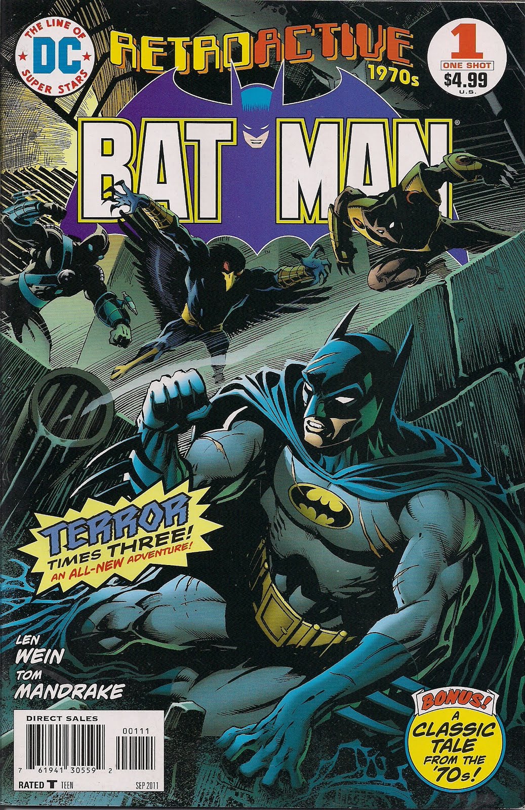 DC Retroactive 1970s Batman #1 review