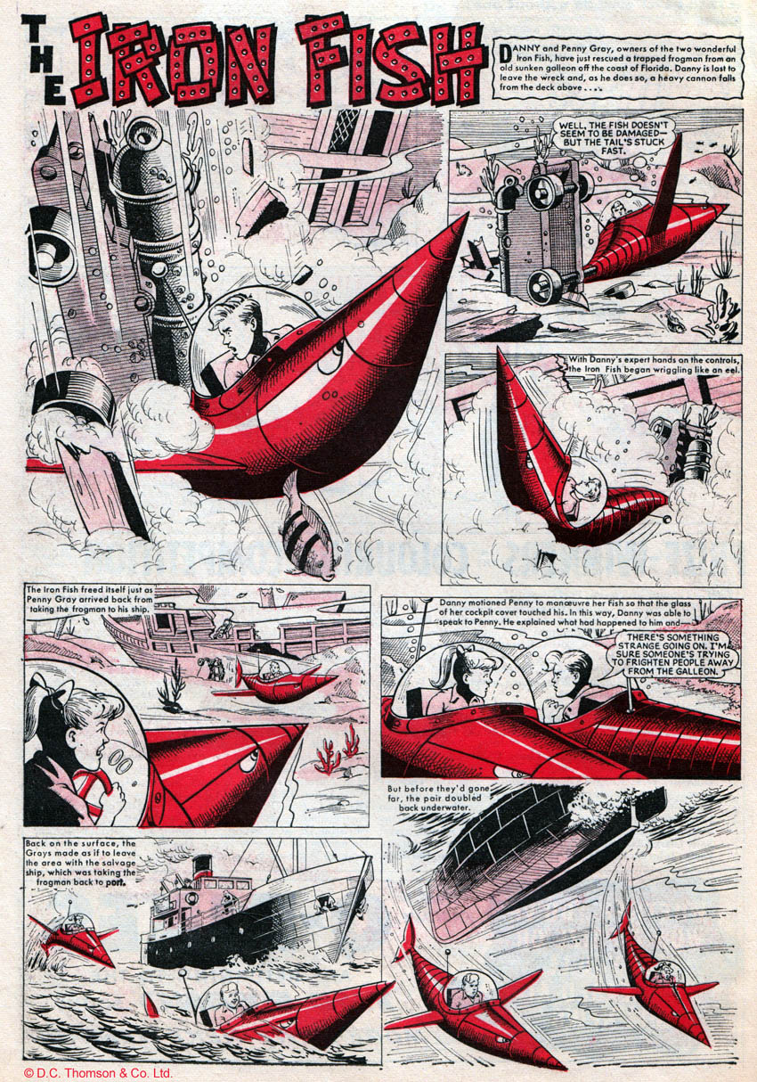 BLIMEY! The Blog of British Comics: The IRON FISH