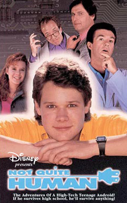 Daily Disneyana: Disney Channel Premiere Film: Not Quite Human (1987)