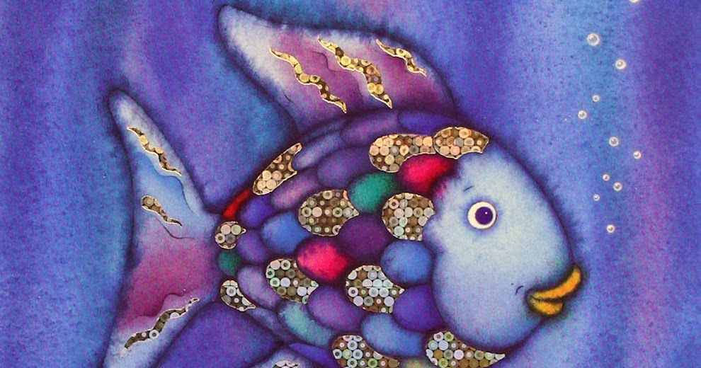 Craft an entire school of "Rainbow Fish" from paper plates! | Thrifty ...