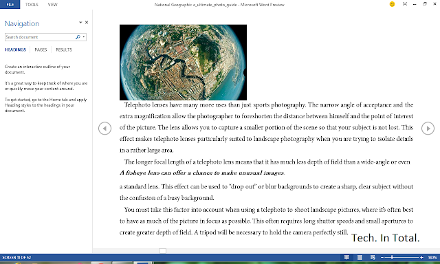 Tech. In Total.: Microsoft Office 2013 Preview: Hands On