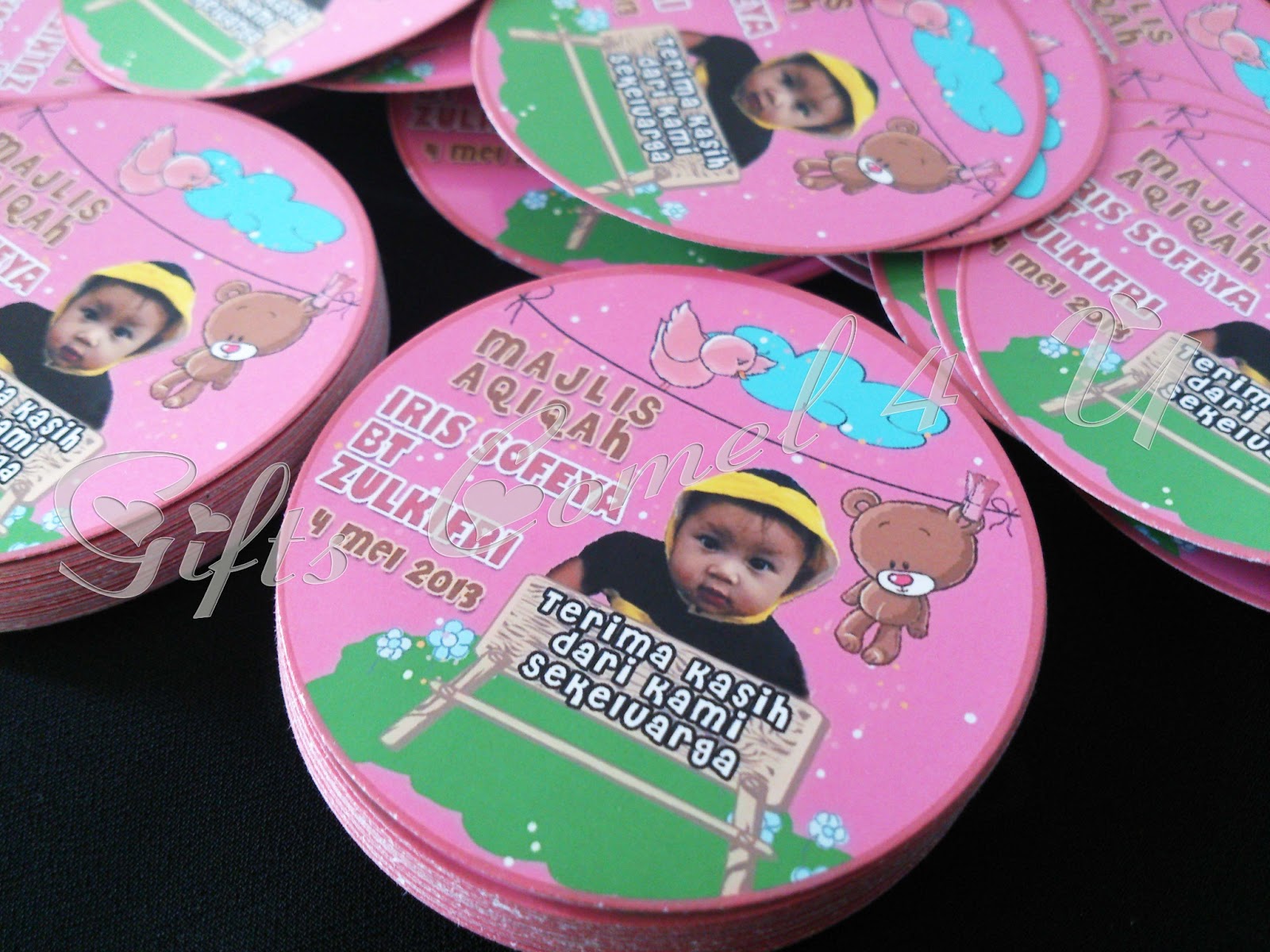 Gifts Comel 4 U: Ordered by Yatie : Sticker (5.4cm)