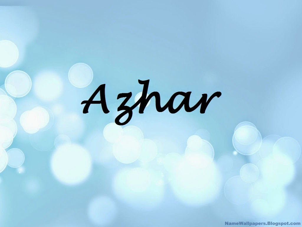 Azhar Name Wallpapers Azhar ~ Name Wallpaper Urdu Name Meaning Name ...