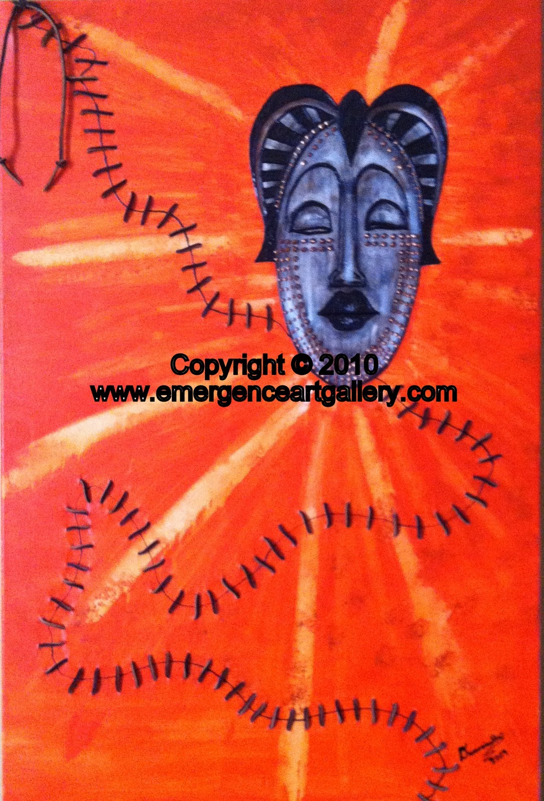 Creative Minds by EmergenceArt gallery: Tribal Mask Painting - Under ...