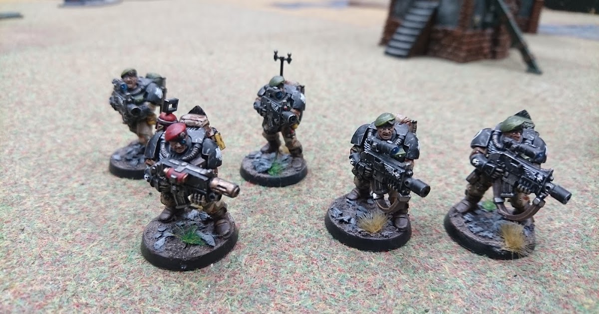 Shadowcl4w's Den: Raven Guard - Silenced Bolter Scouts