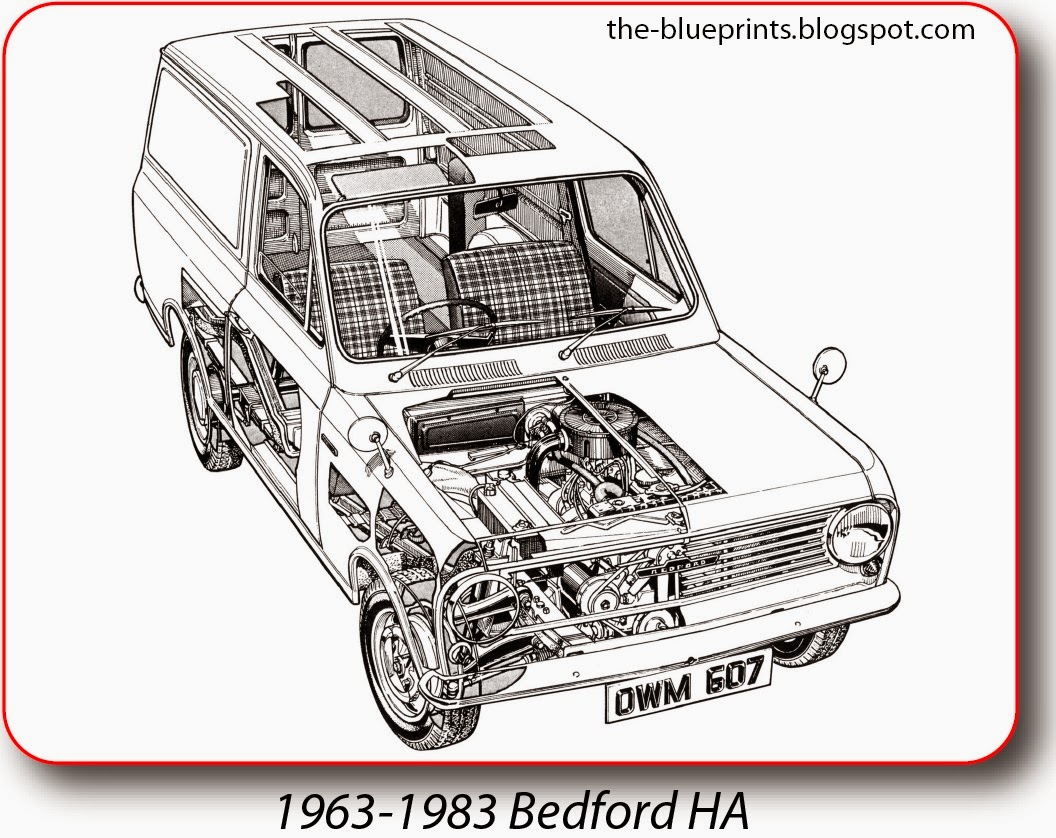Vector Blueprints - Cars, Trucks, Busses and others: Bedford ...