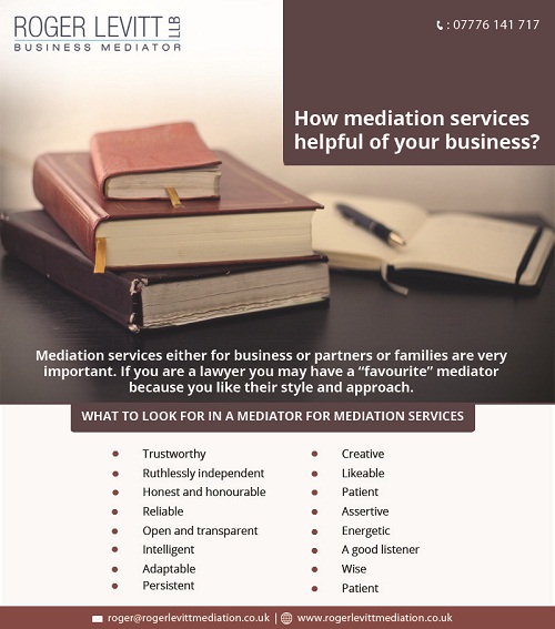 Roger Levitt- Innovative Solicitor and Accredited in Business Mediation ...
