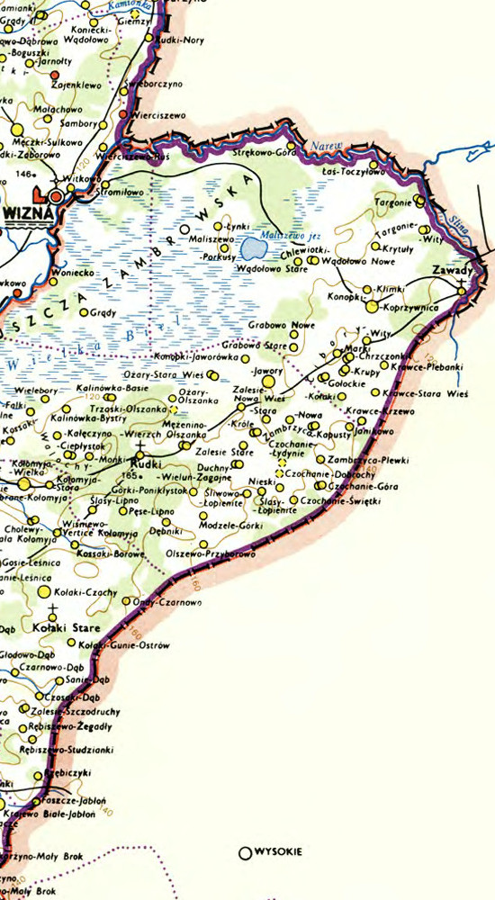 Zambrów - nie zawsze krytycznie.: Historyczny powiat zambrowski.