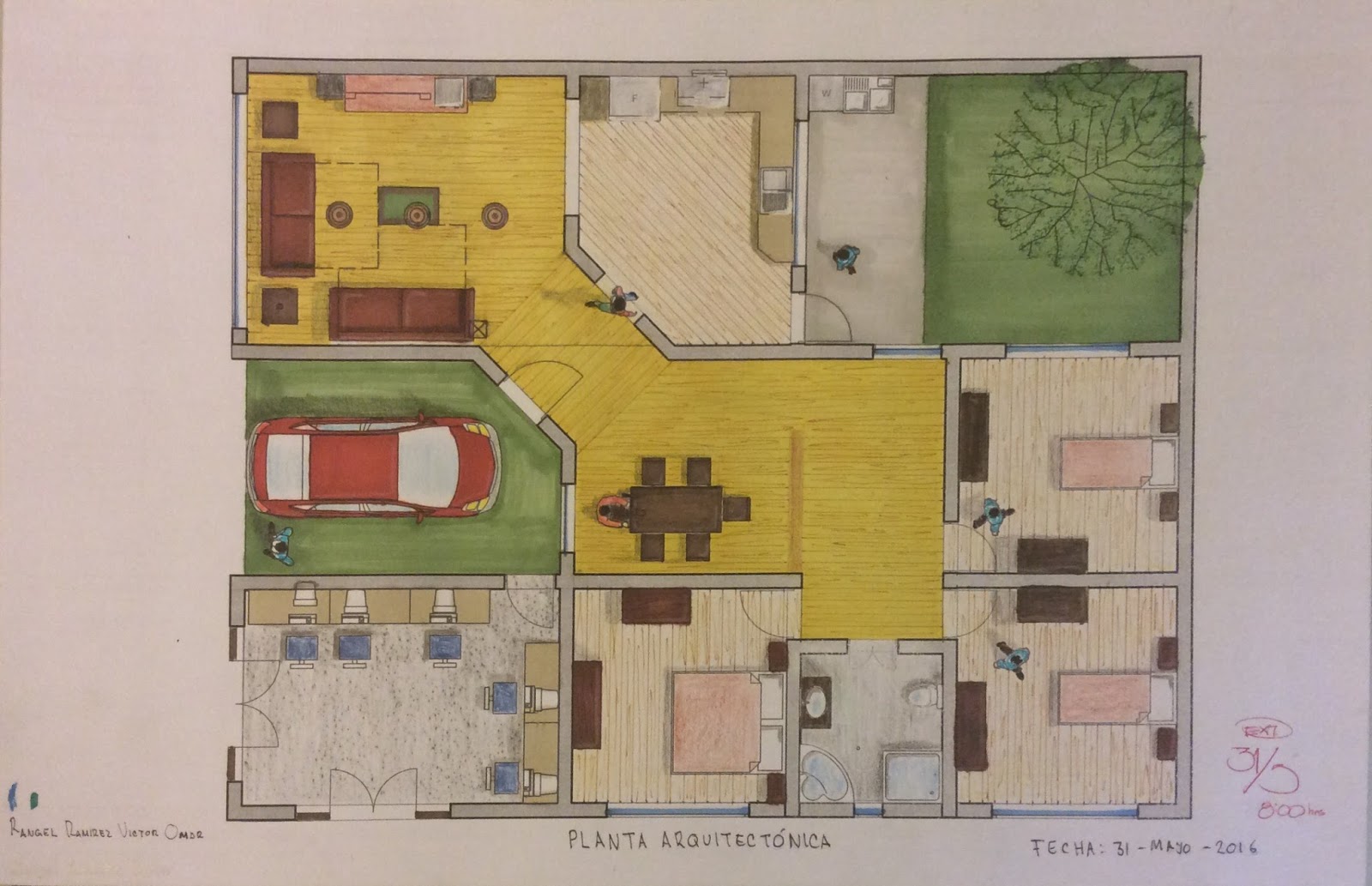 Arquitectos en Proceso: Planos Arquitectónicos a Color Vol. 2
