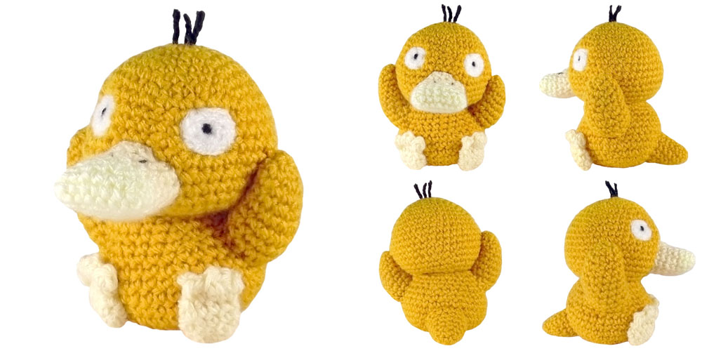i crochet things: Pattern: Psyduck Amigurumi REVAMP