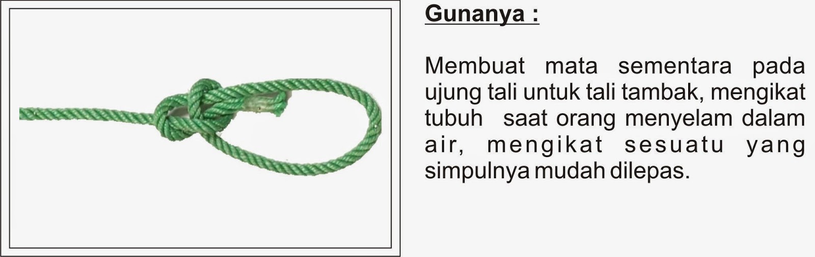 MEDIA PENYULUHAN PERIKANAN: MENGENAL MACAM-MACAM SIMPUL TALI DALAM ...