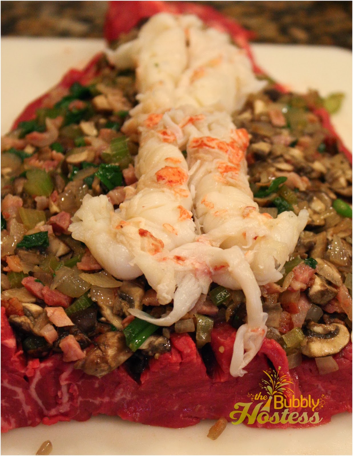 The Bubbly Hostess: Lobster Stuffed Beef Tenderloin with Béarnaise ...