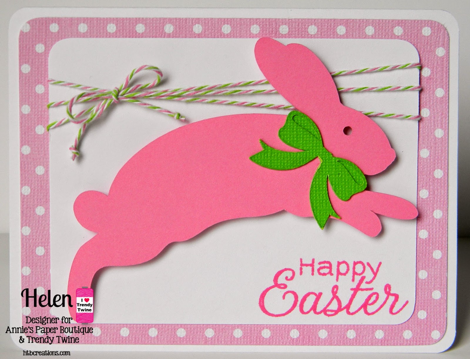 Twine It Up! by Annie's Paper Boutique : Happy Easter Card