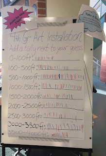 Ms. Nasser's Art Studio: Geometric String Art Installation