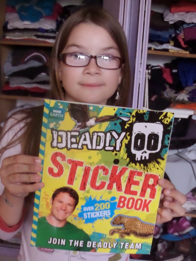 Madhouse Family Reviews: Children's book review : Deadly Sticker Book