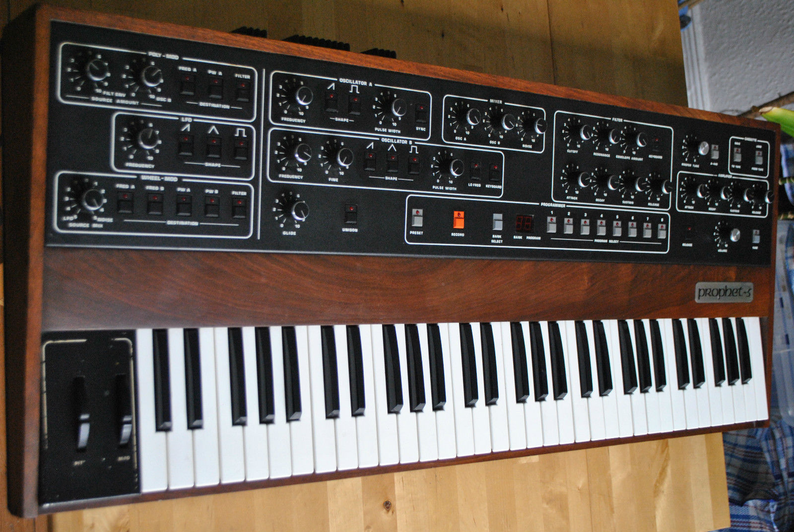 MATRIXSYNTH: Sequential Circuits Prophet 5 Serviced by Kent Spong