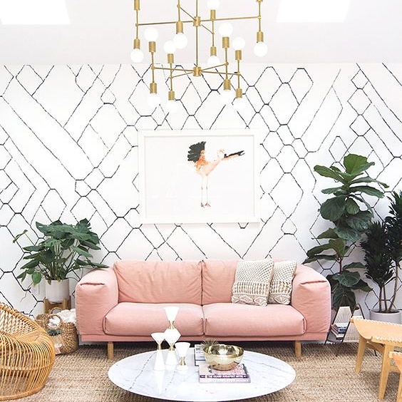 Rosa palo color tendencia 2018